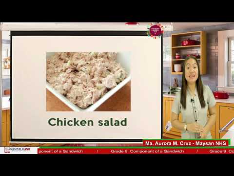 GRADE 9 - TLE - COMPONENT OF A SANDWICH