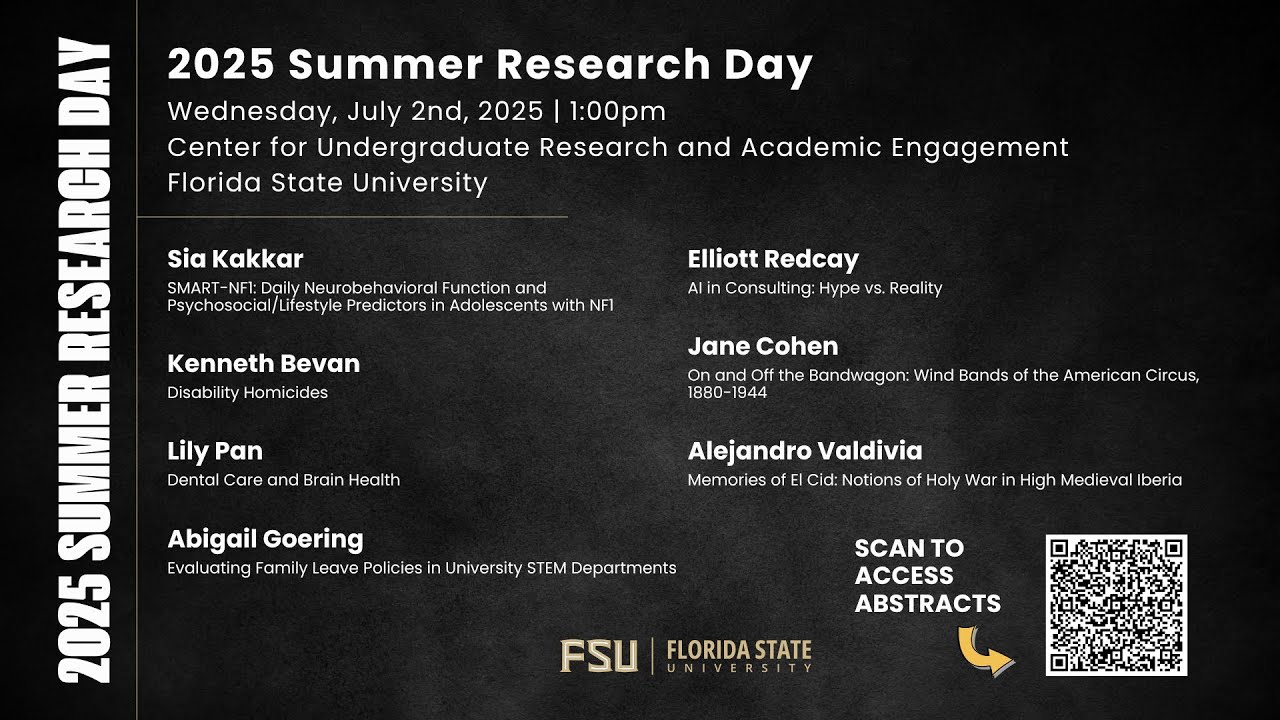 FSU Summer Research Day 2025