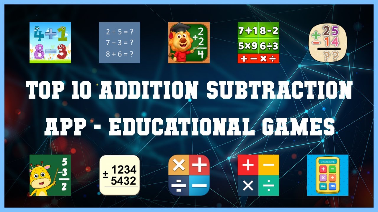 Top 10 Addition Subtraction App Android Games