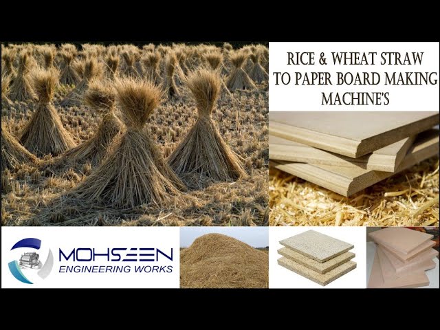 Paper Straw Making Machine - Rice Straw Pulp Making Machine ...