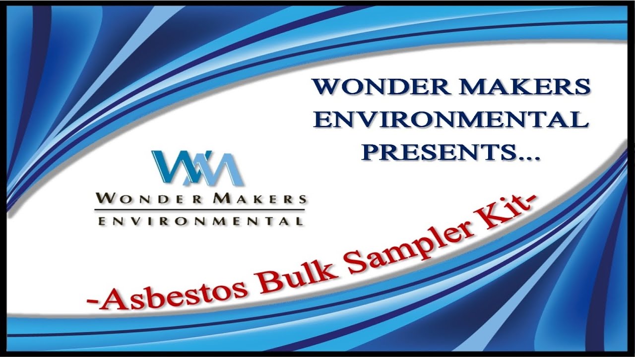 Asbestos Bulk Sampler Overview