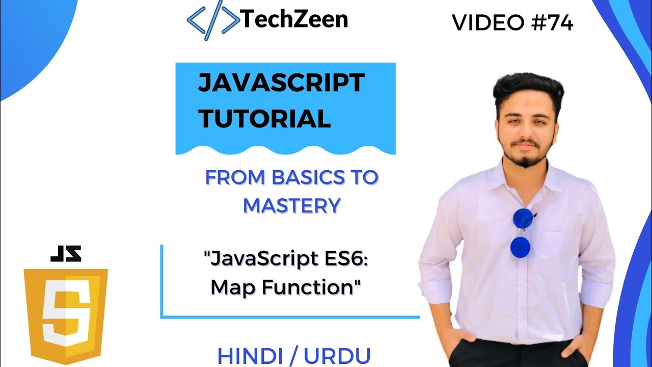 JavaScript ES6 Tutorial: Unleashing the Map Function | [Hindi/Urdu] | #js #javascript #mapFunction
