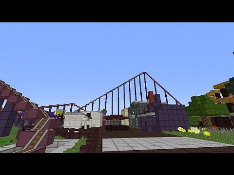 Minecraft Six Flags New England Minecraft Map