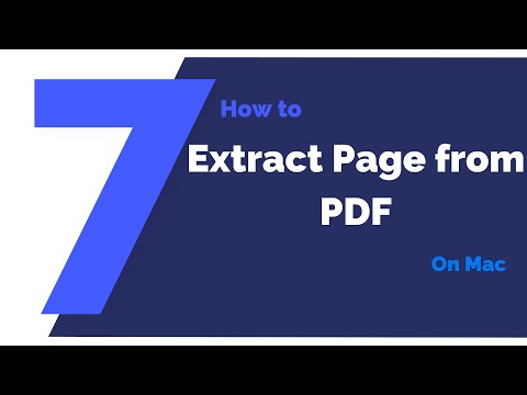 How to Extract Page from PDF on Mac | PDFelement 7
