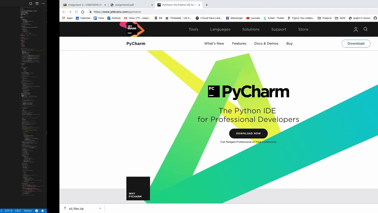 CSSE1001: 2019 Sem 1: Assignment 3 Set up