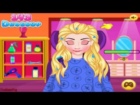 Elsa Hair Makeover - Frozen Hair Games - Play Free