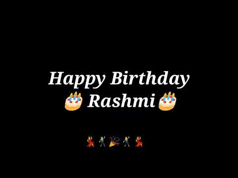 happy birthday #wishes #Rashmi #name