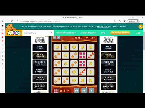 Multiplication Mine Jr • ABCya! and 9 more pages Personal Microsoft Edge 2021 04 14 19 48 54