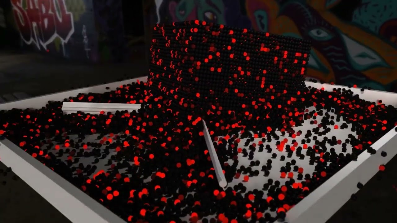 Blender Molecular Addon Test Render Animations - [SandBlox]
