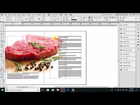 Cara Agar Teks Mengikuti Bentuk Gambar – InDesign CS6 – Random Tutorial