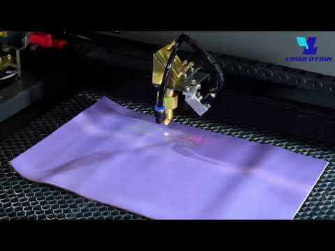 4060 co2 Laser Cutting & Engraving Machine The effect of cutting leather