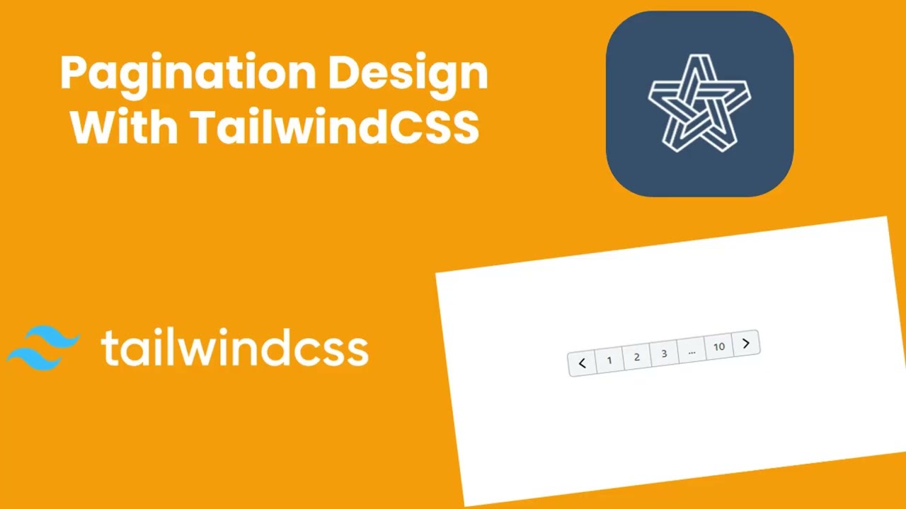 Pagination design using TailwindCSS v3 | Tailis #tailwind #tailwindcss #tailwindtutorial #tailwindv3