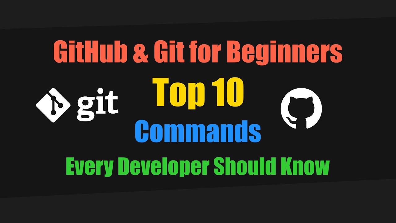GitHub & Git for Beginners - Top 10 Commands Every Developer Should Know