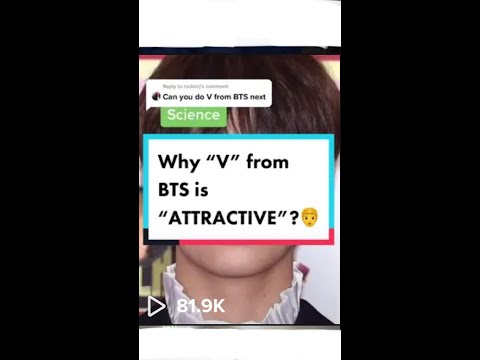 Why "V" from BTS is attractive? #shorts #BTS #V