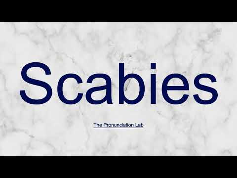 Scabies Pronunciation: How to Pronounce Scabies — How to Say Scabies?