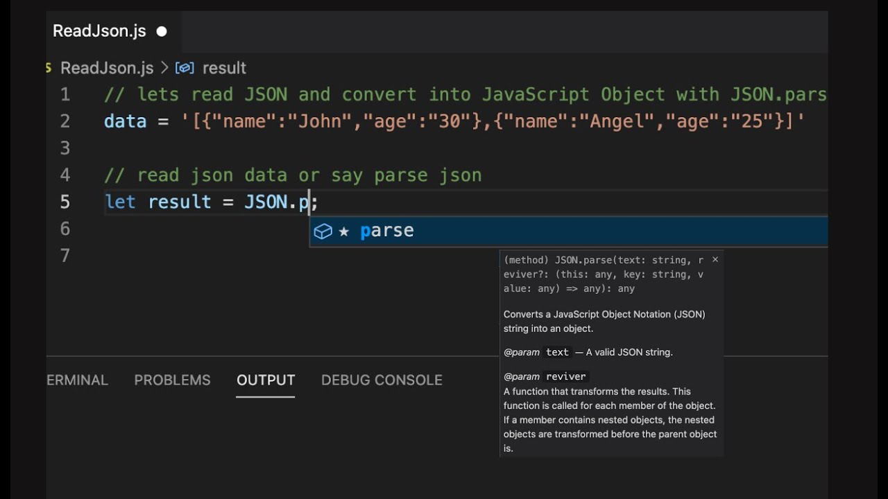 JavaScript: Convert JSON into JavaScript Object