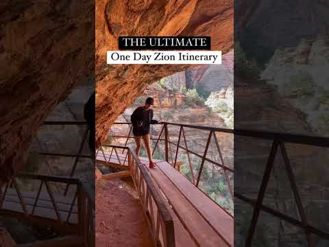 ONE DAY ZION ITINERARY!