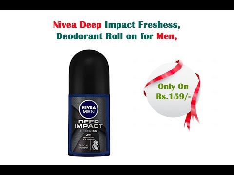 Nivea Deep Impact Freshess, Deodorant Roll on for Men/Apna Store