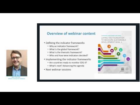 SDG 4 Data Webinar Series