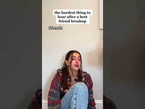 the hardest thing to hear after a best friend breakup ๐ #shorts #sadsong #exfriends #jordanabryant