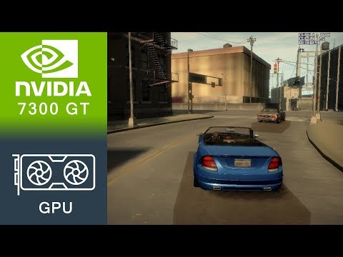 Grand Theft Auto 4 Gameplay GeForce 7300 GT