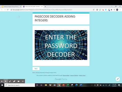 Digital Escape Room Walk-Through