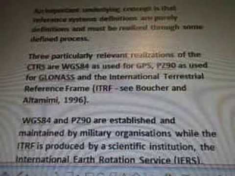 Line 22 7b97z58d Conventional Terrestrial Reference System WGS84 UFO ...