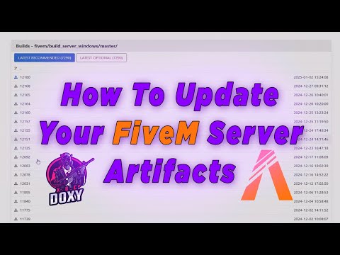 How To Update Your FiveM Server Artifacts [QBcore-ESX] | 2025