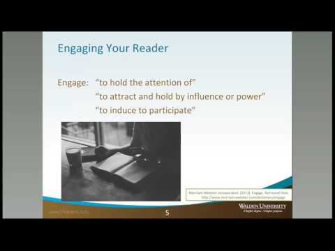 How to engage your reader with academic writing? – Rajen Jani