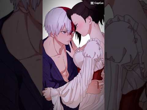 Todoroki x Momo || habibi #anime #ship #myheroacademia #todoroki #yaoyorozu #shorts