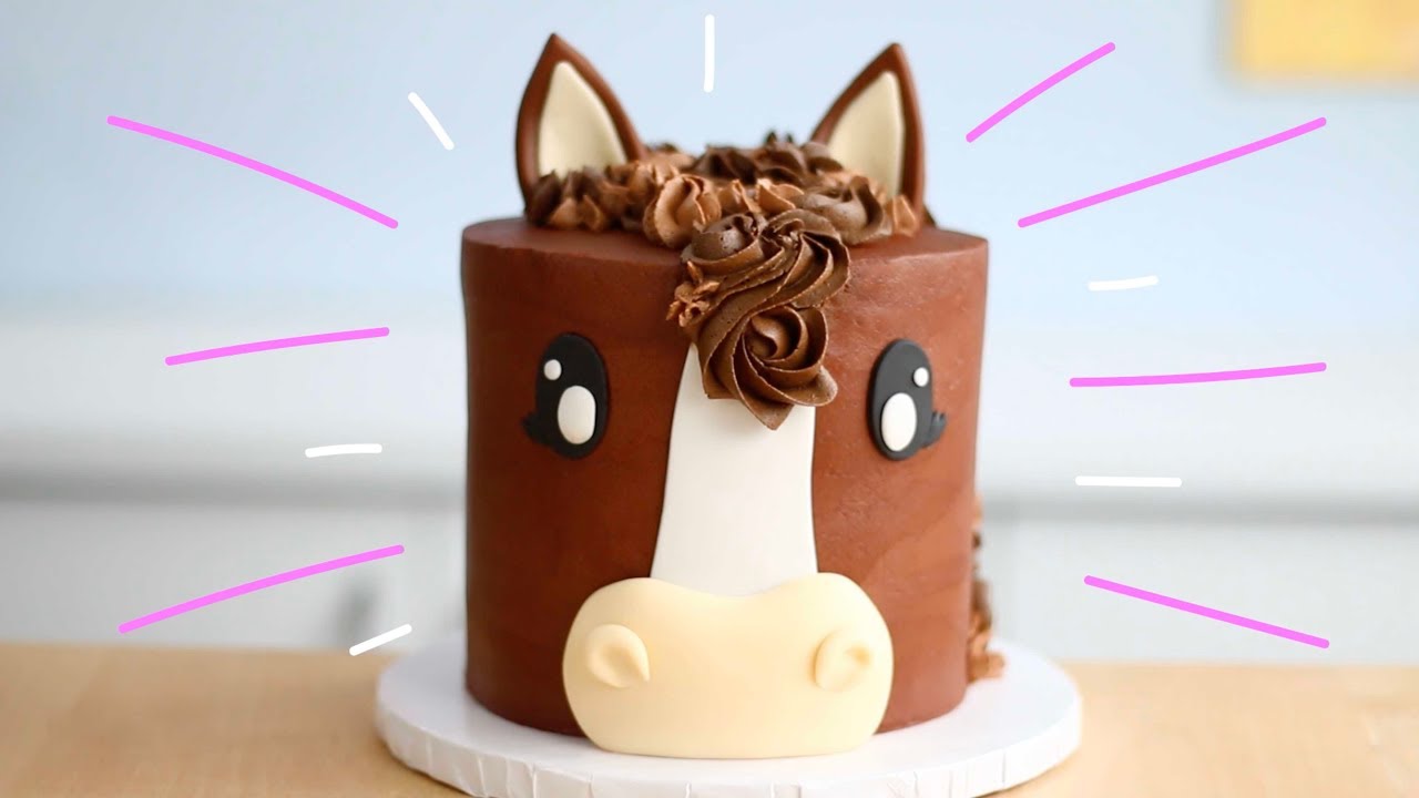 Chocolatey HORSE CAKE!