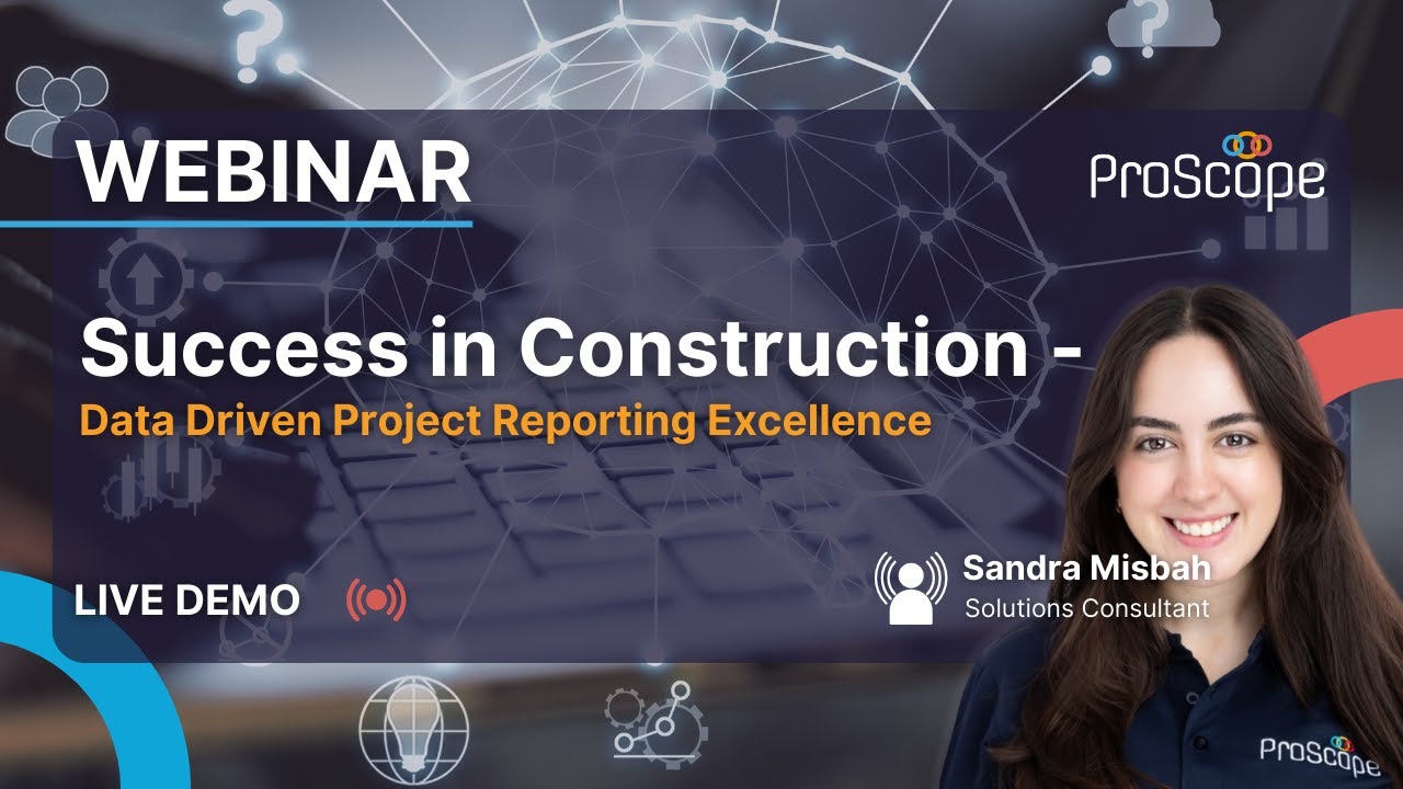 Webinar: Success in Construction | Data Driven Reporting