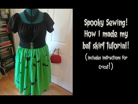 Spooky Sewing! Bat Skirt Tutorial! – Killer Kitsch Designs