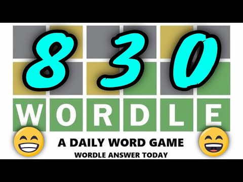 Today’s Wordle #830 Answer for 09/27/2023 - Wordle September 27th, 2023 - Daily Wordle Today Answer