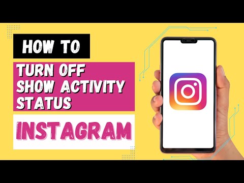 How To Turn Off Show Activity Status On Instagram?