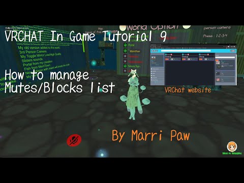 Steam Community :: Video :: VRCHAT In-Game Tutorial 9 - How to manage ...