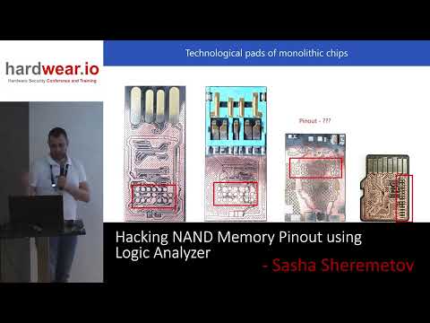 Hardwear.io NL 2024 - Hacking NAND Memory Pinout using Logic Analyzer Flipped, Sasha Sheremetov