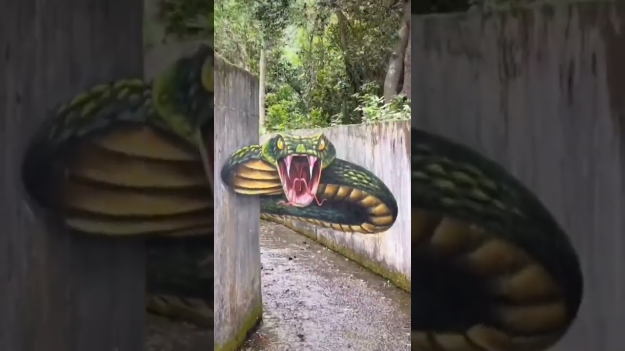 3d Illusion Paintings On Street’s And Walls || 3d Painting On Street’s That Blow Your Mind #shorts