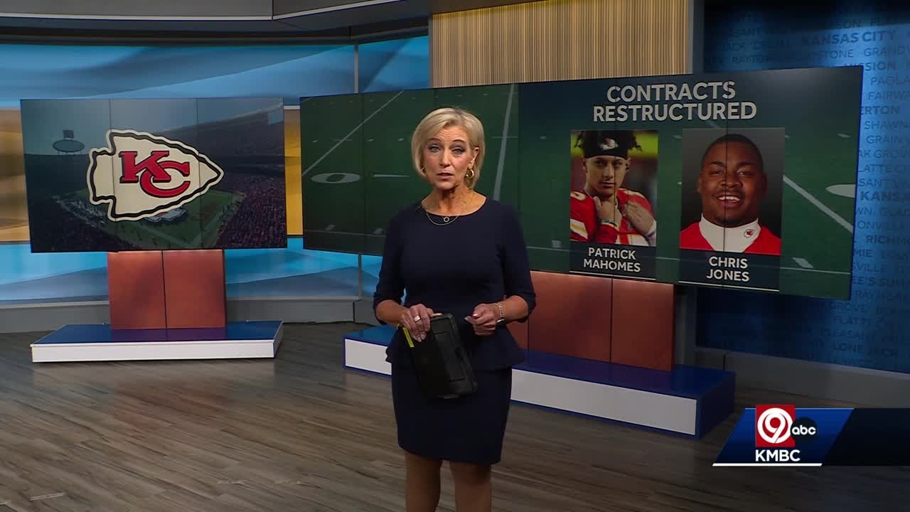 Chiefs reportedly restructure contracts of QB Patrick Mahomes and DT Chris Jones