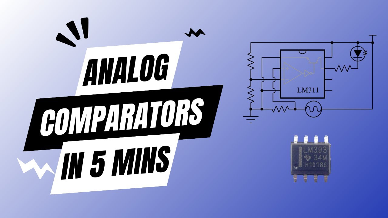 Comparator Basics Explained | Op-Amp as Comparator