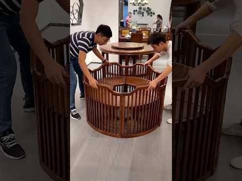 Smart Furniture Ideas 😍 Small Space Furniture 🛌 #28 Space Saving Ideas For Home #shorts #short
