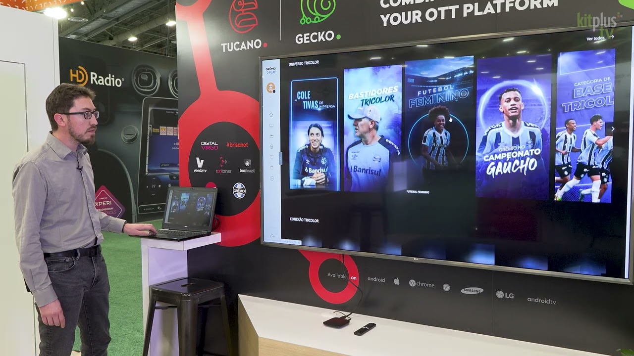 Alpha Networks showing Tucano and Gecko at NAB 2023