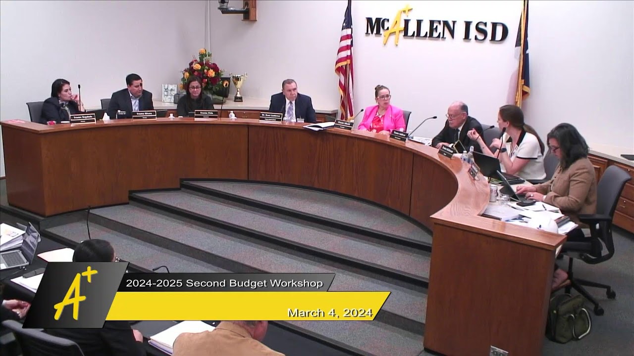 McAllen ISD Special Board Meeting (March 4, 2024)
