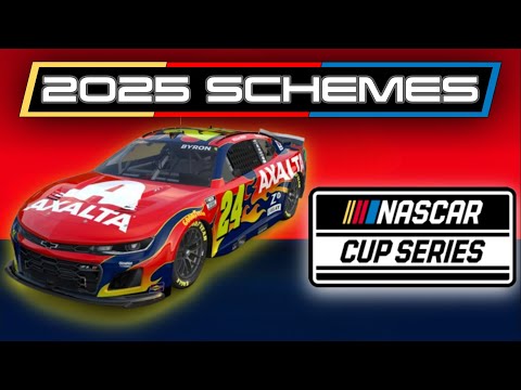 Every 2025 NASCAR Cup Series Paint Scheme