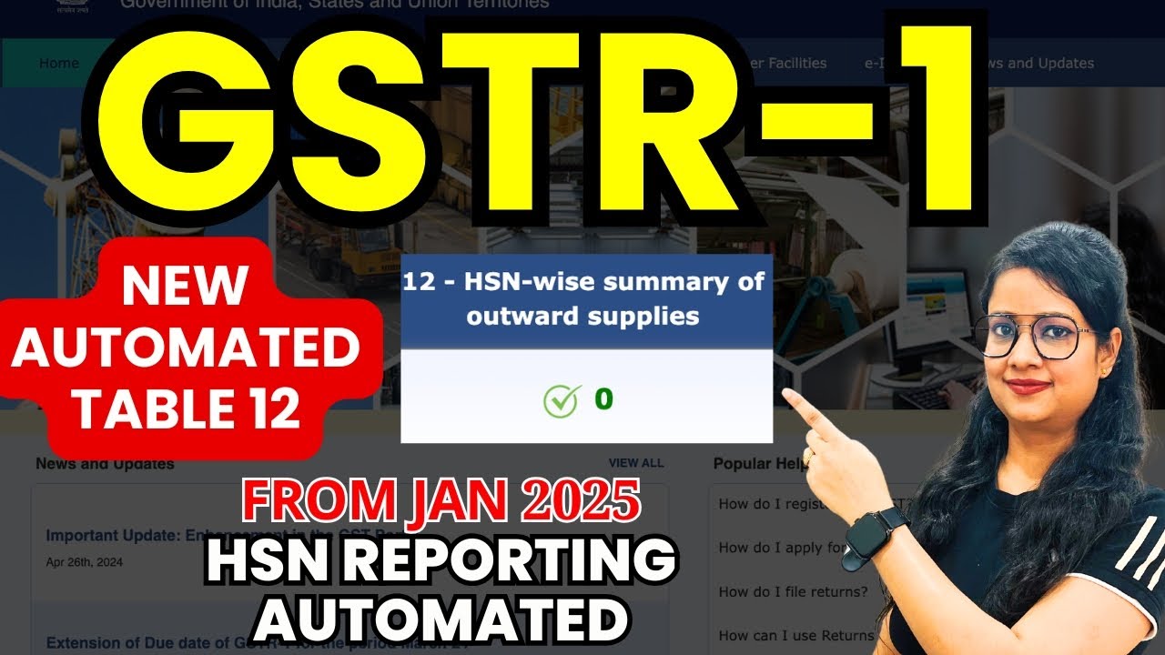 Understanding the Upcoming Changes in GSTR-1 Automation and Table 12 ...