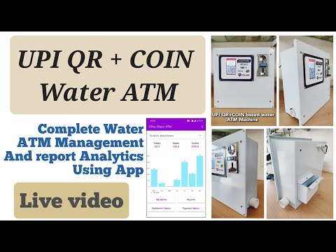 UPI QR Coin Water ATM - QR UPI Based Water ATM Smart water ATM Manufacturer from Aurangabad