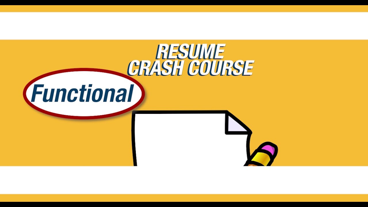 Functional Resume Crash Course