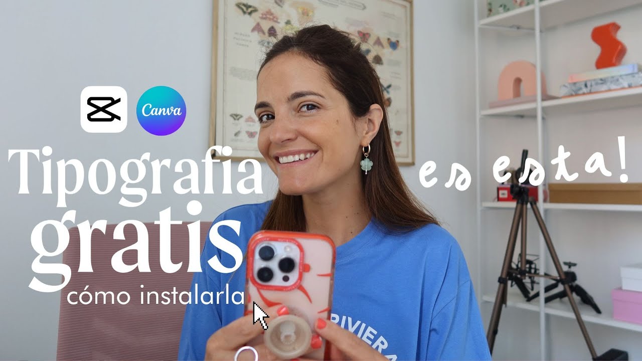 FREE Typography ✨🧚🏽‍♀️ How to install it in Canva and Capcut