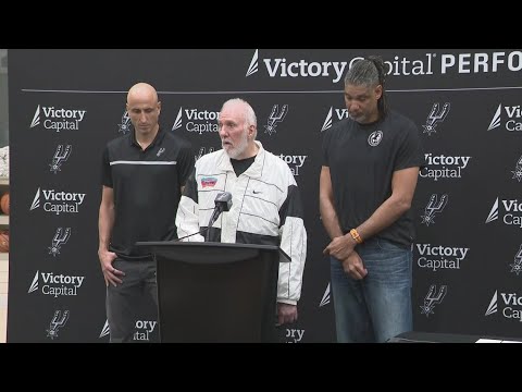 Gregg Popovich introduces Mitch Johnson as Spurs head coach | Full news conference