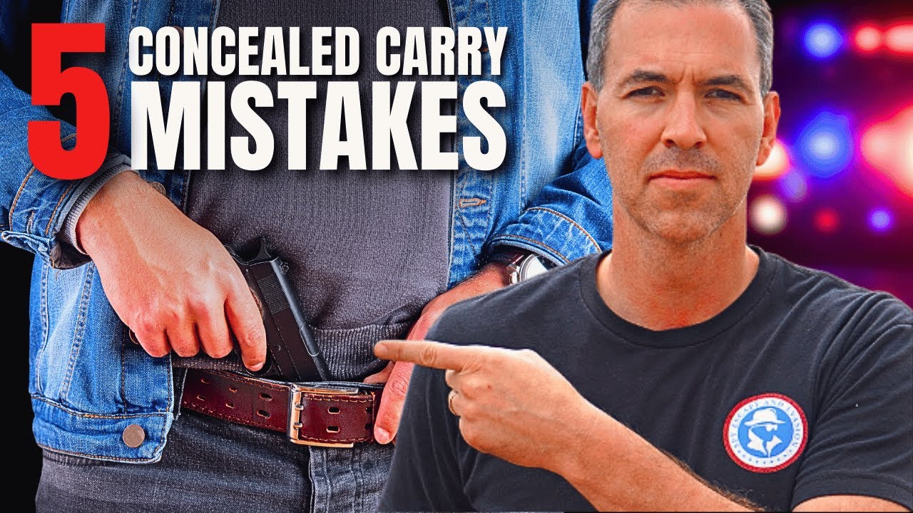 5 Concealed Carry Mistakes That Could Put You in Jail